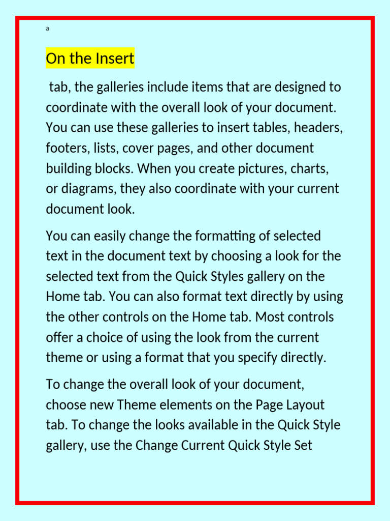 Document Formatting Guide | PDF