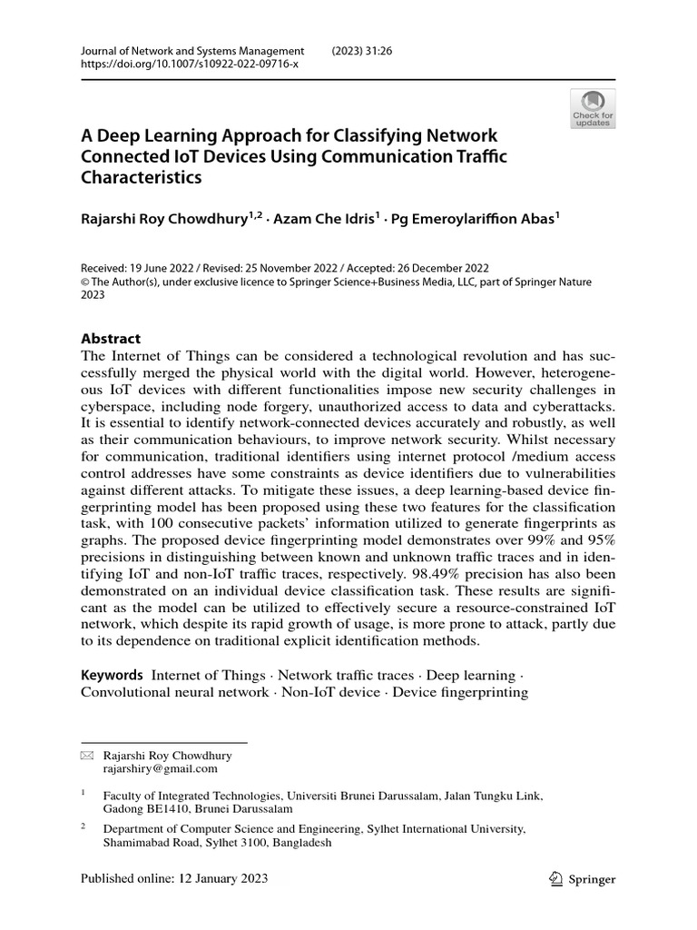 2023-A Deep Learning Approach For Classifying Network Connected IoT Devices Using Communication ...