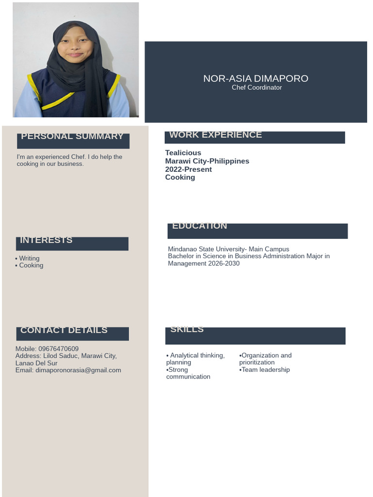 Blue Modern Resume-WPS Office_081234_085741 | PDF