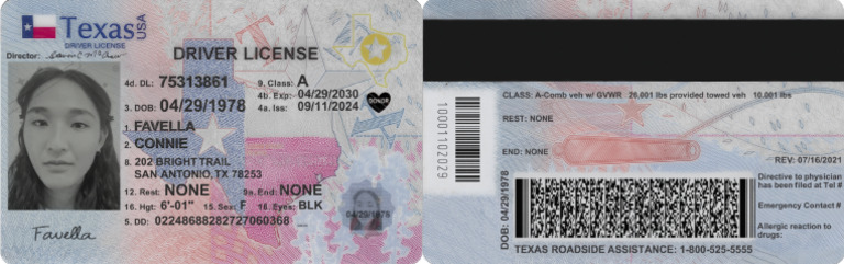 Texas DL 2021300250 | PDF