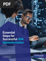 Implementation Plan For TechCorp's IAM Platform | PDF