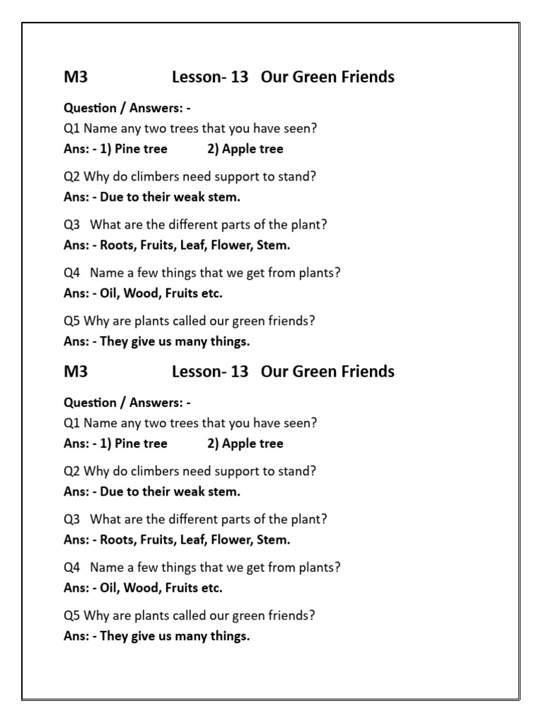 M3 EVS Ch-13 To Ch-16 | PDF | Sky | Trees