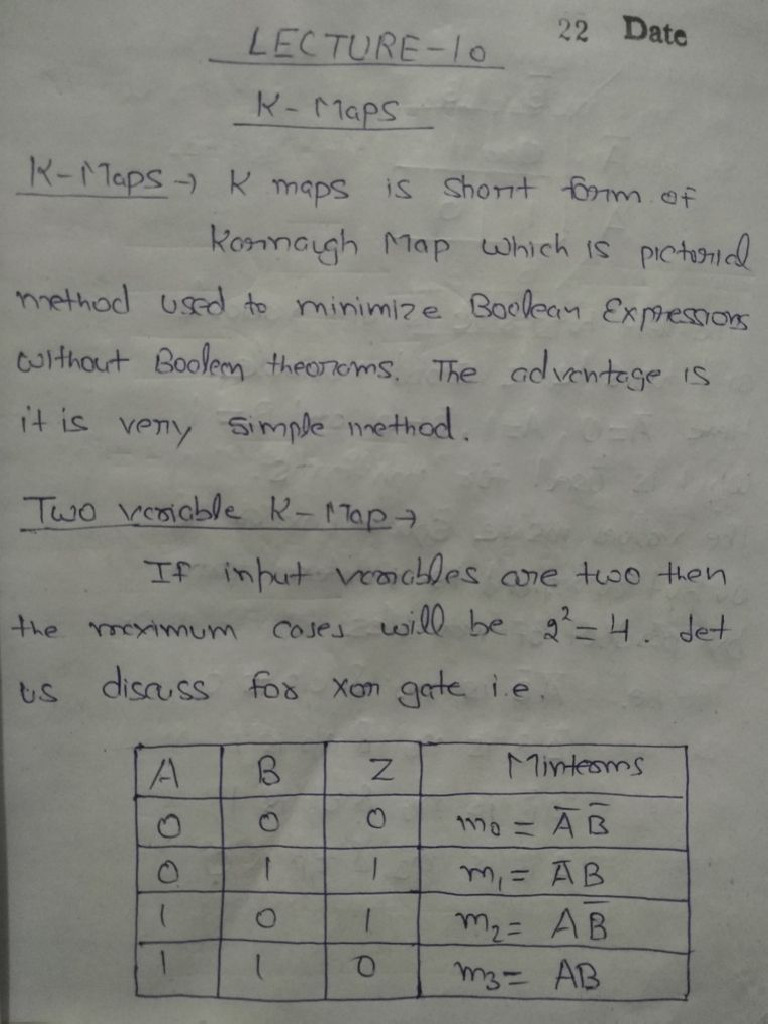 K Map | PDF