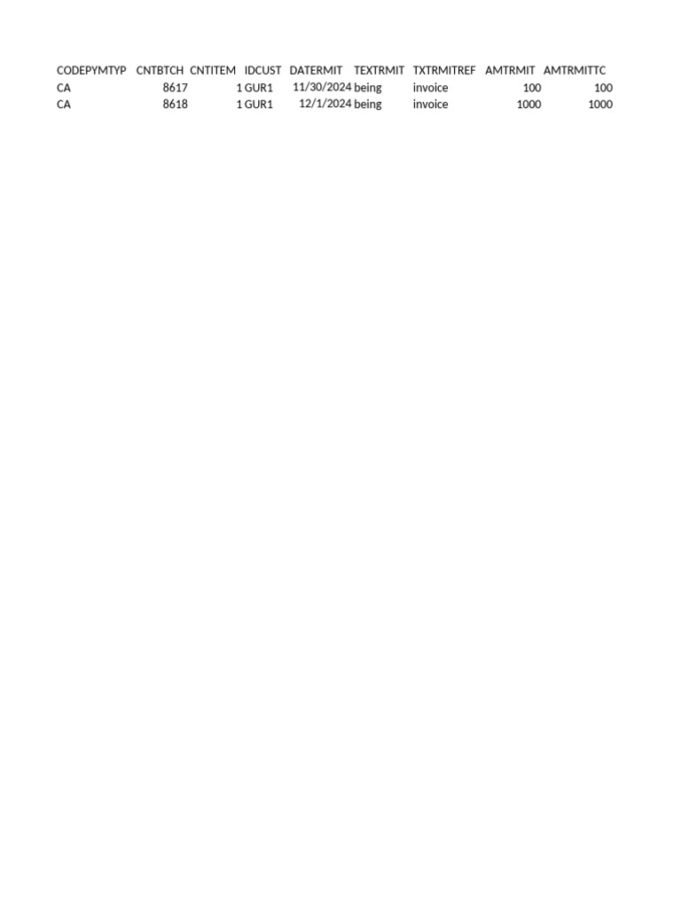 AR Receipt Payment Details | PDF | Business Documents | Accounting