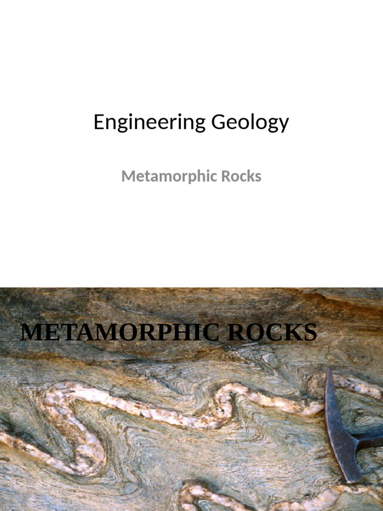 Chapter 3(Metamorphic) | PDF | Rock (Geology) | Natural Materials
