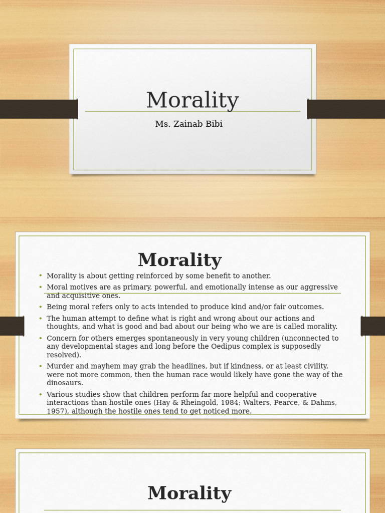 Morality | PDF | Empathy | Morality