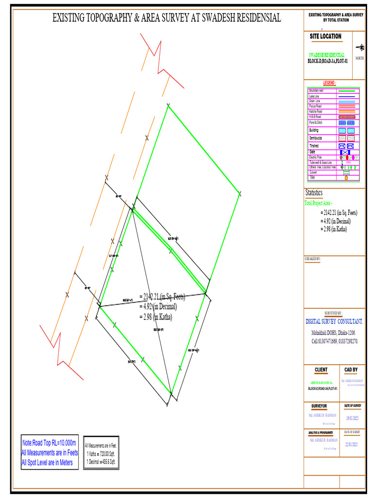 Abdur Rab Shamual Plot Swadesh Residential | PDF | Civil Engineering ...