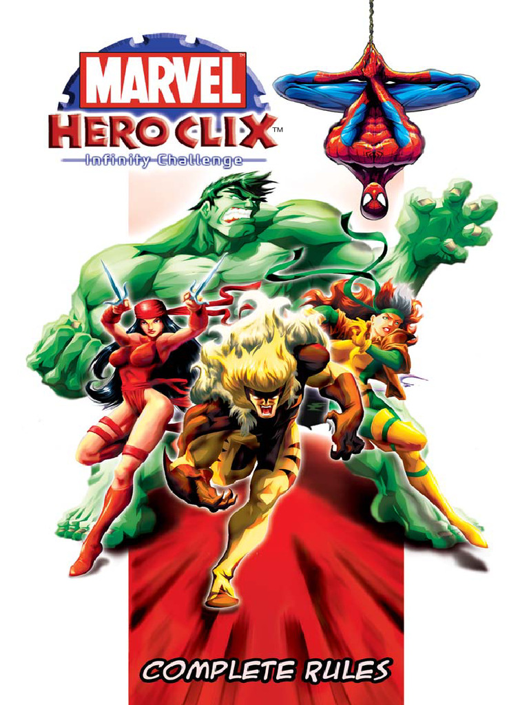 Heroclix Marvel 1 Infinity Challenge Rulebook | PDF