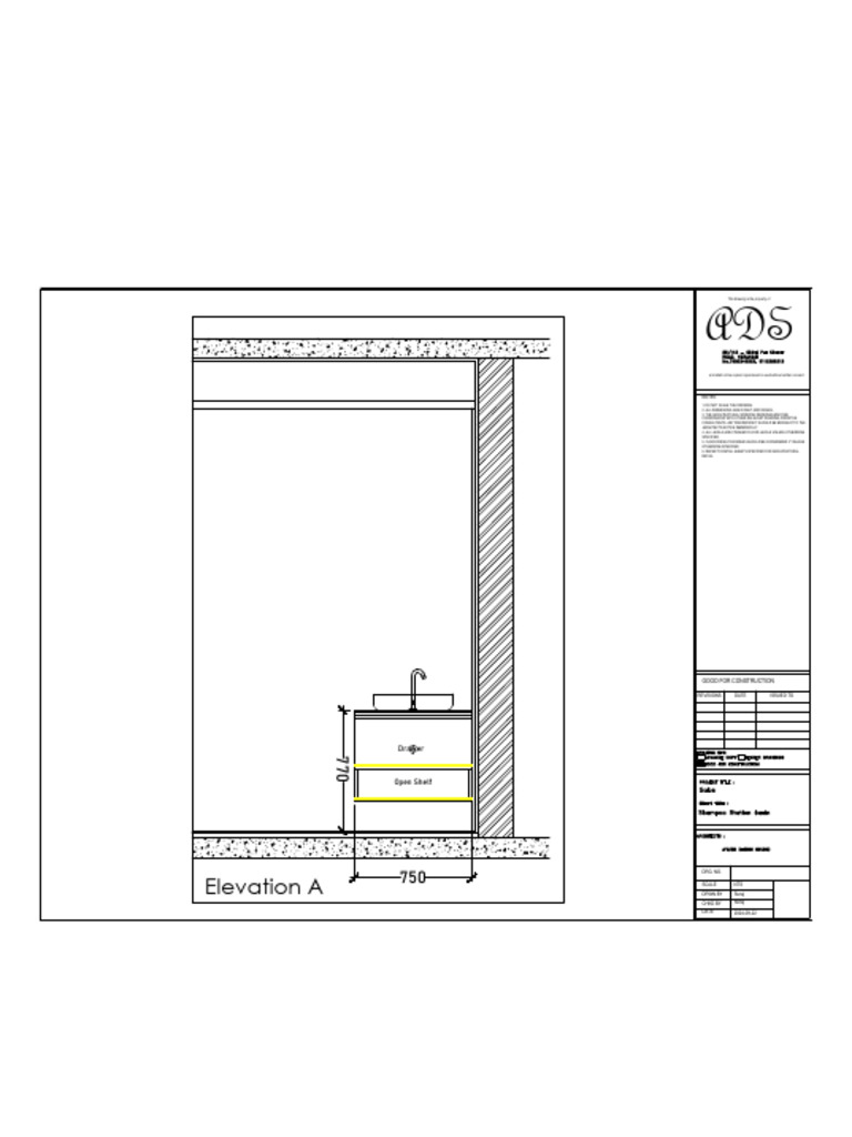 Architectural Elevation Drawing Details | PDF