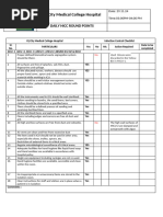 SSI Prevention Checklist 2025 | PDF | Perioperative | Surgery