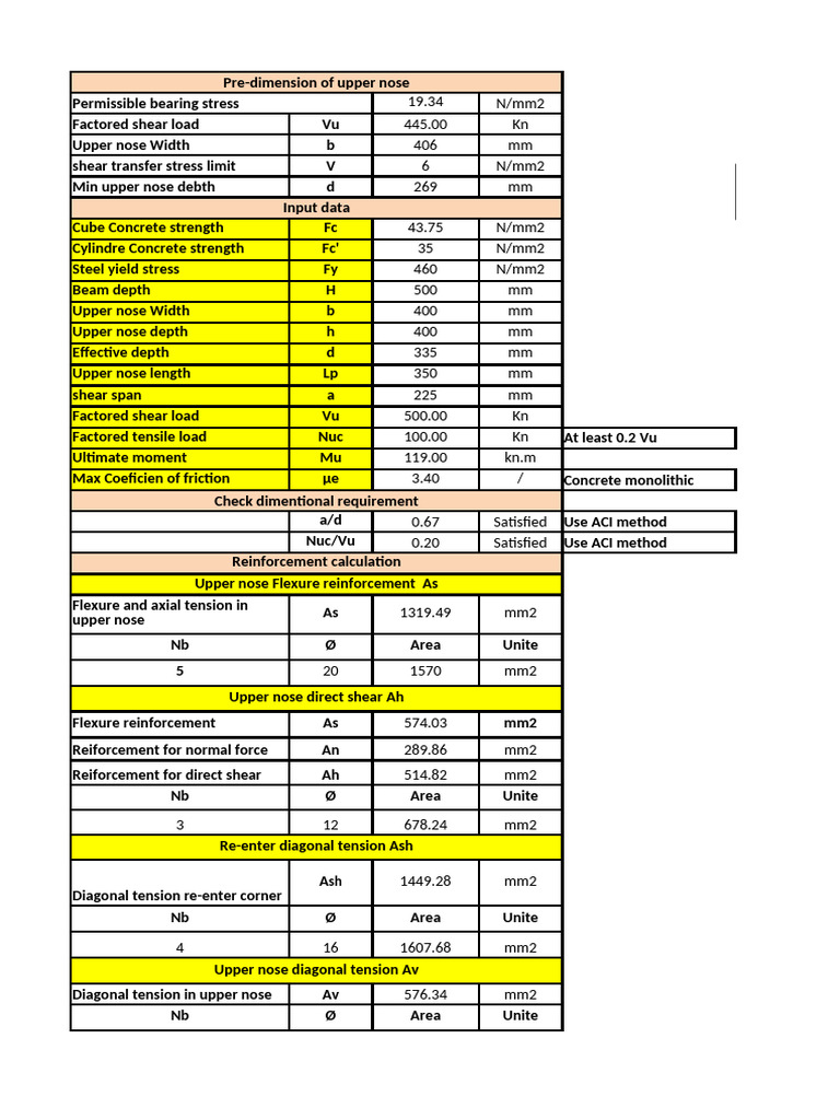10- Design End dapped beam | PDF | Bending | Solid Mechanics