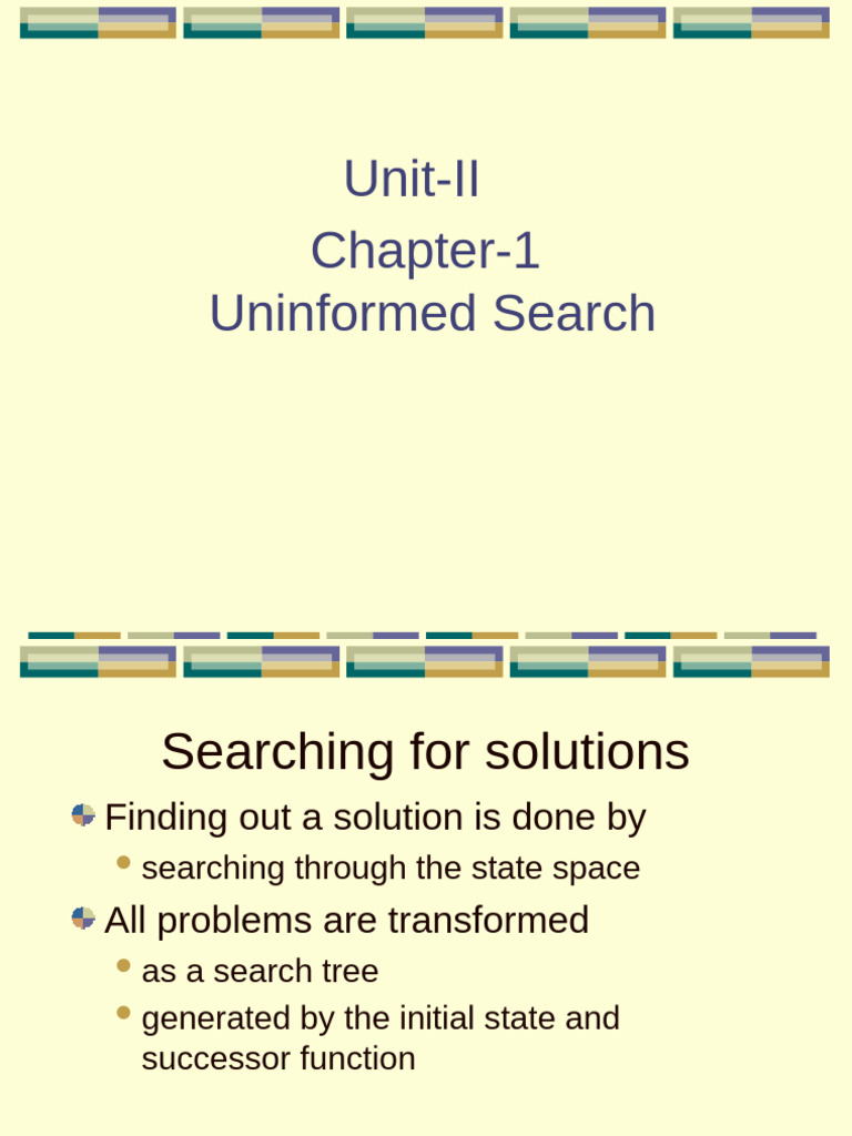 Unit-2-uninformedsearch | PDF | Computer Programming | Algorithms And Data Structures