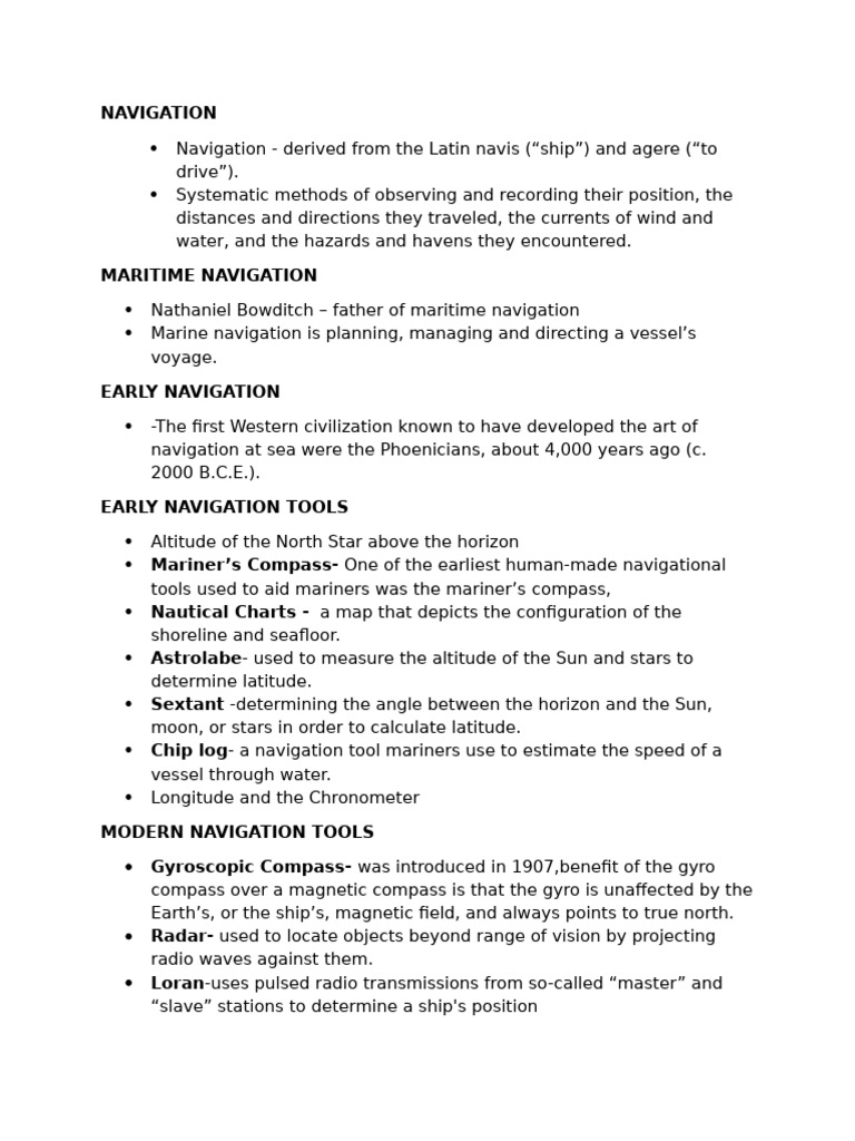 3ea Maritime and Aeronautical Navigation Reviewer | PDF | Navigation