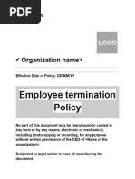 Regrettable Termination Process in Workday | PDF