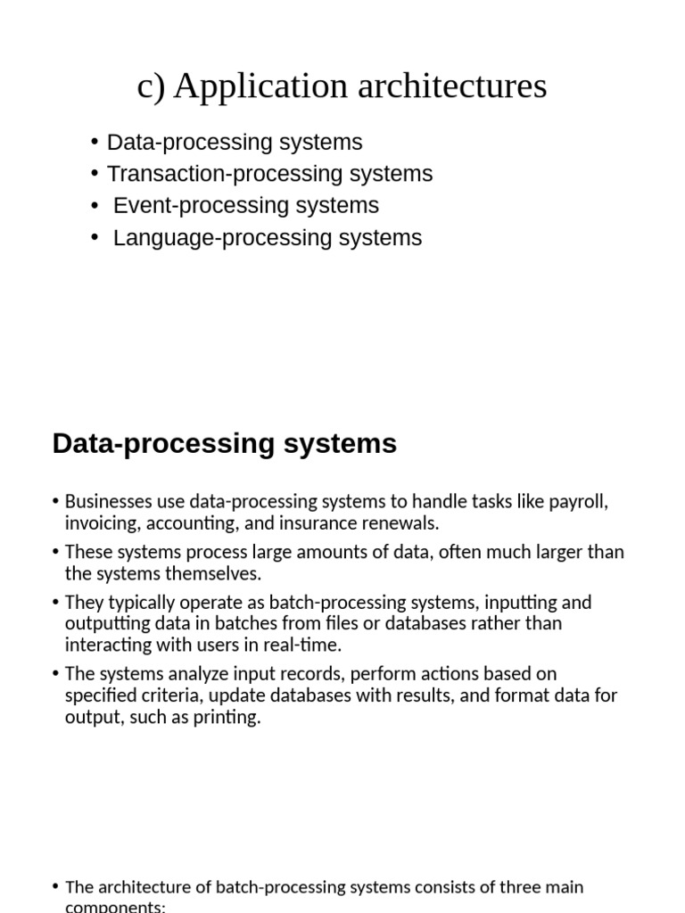 Module-4 - C) Application Architectures | PDF | Databases | Database Transaction
