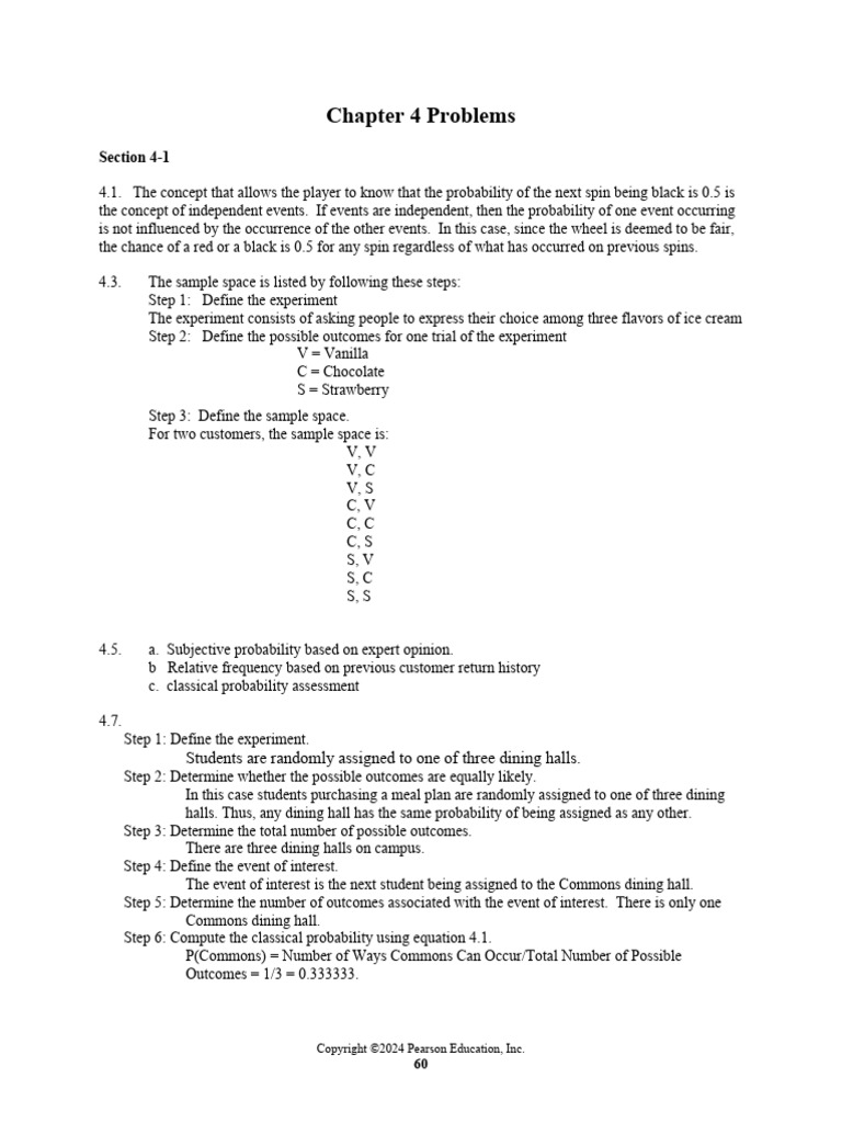 Chapter_04_SSM-FINAL | PDF | Probability | Experiment