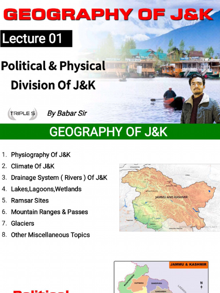 Complete J&K Geography Compiled - 37964281 - 2024 - 06 - 26 - 18 - 00 | PDF