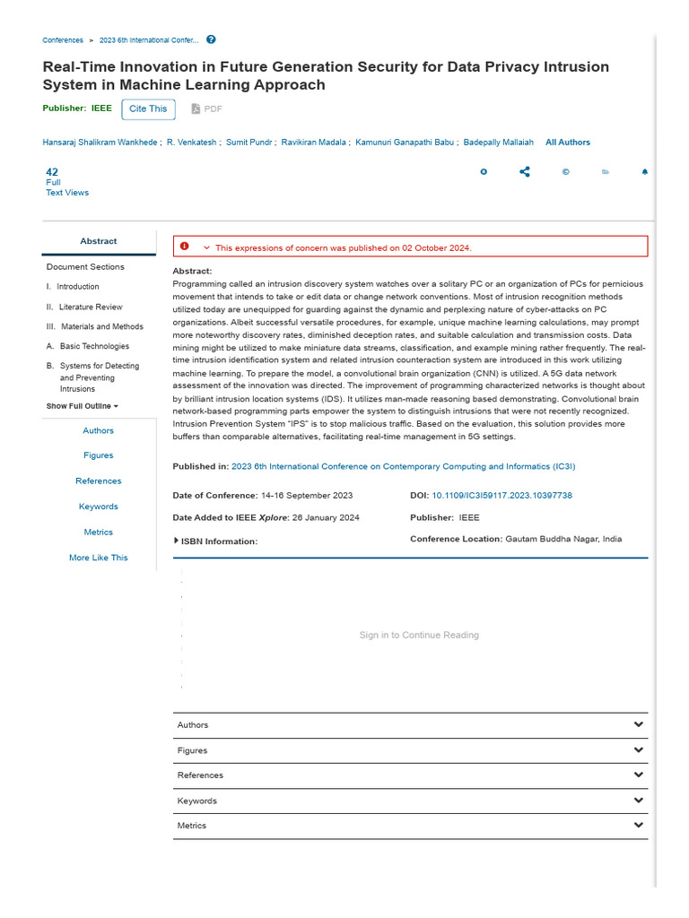 Real-Time Innovation in Future Generation Security For Data Privacy Intrusion System in Machine ...