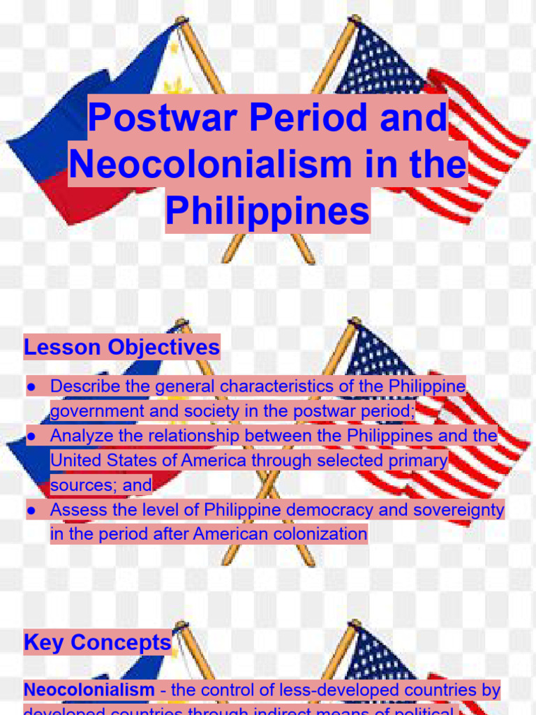 Neocolonialism in Postwar Philippines | PDF
