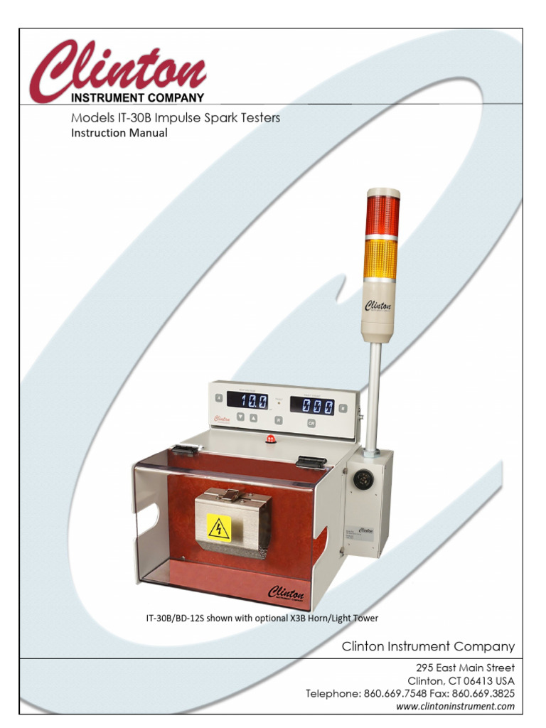 IT-30B Manual Rev Null B0001 | PDF | Electrical Wiring | Electrical ...