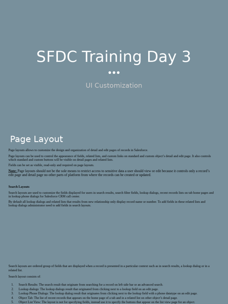 SFDC Training Day 3 | PDF | Queue (Abstract Data Type) | Information Technology