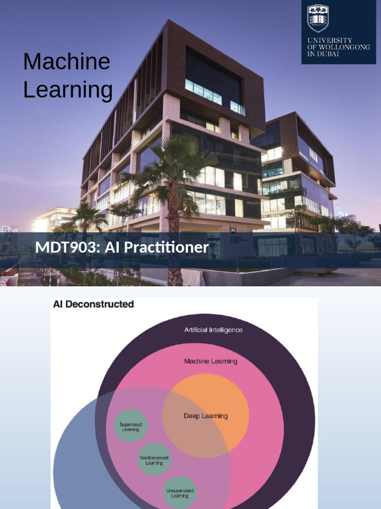 New Slides Machine Learning-Winter 2024 | PDF | Machine Learning ...
