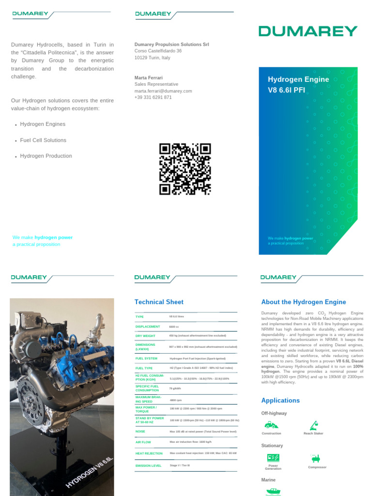 V8-engine-brochure | PDF | Engines | Diesel Engine