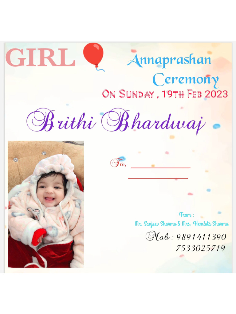 Invitation Card | PDF