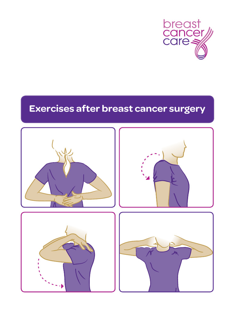 Post-Surgery Exercises for Breast Cancer | PDF | Breast Cancer | Surgery