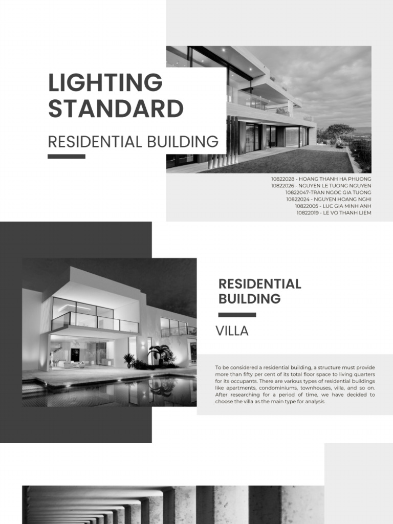 Modern Minimalist Architecture Portfolio Presentation | PDF