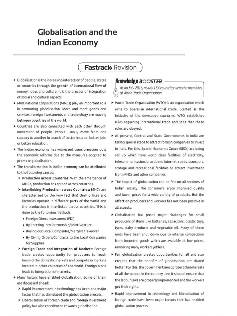 Globalization | PDF