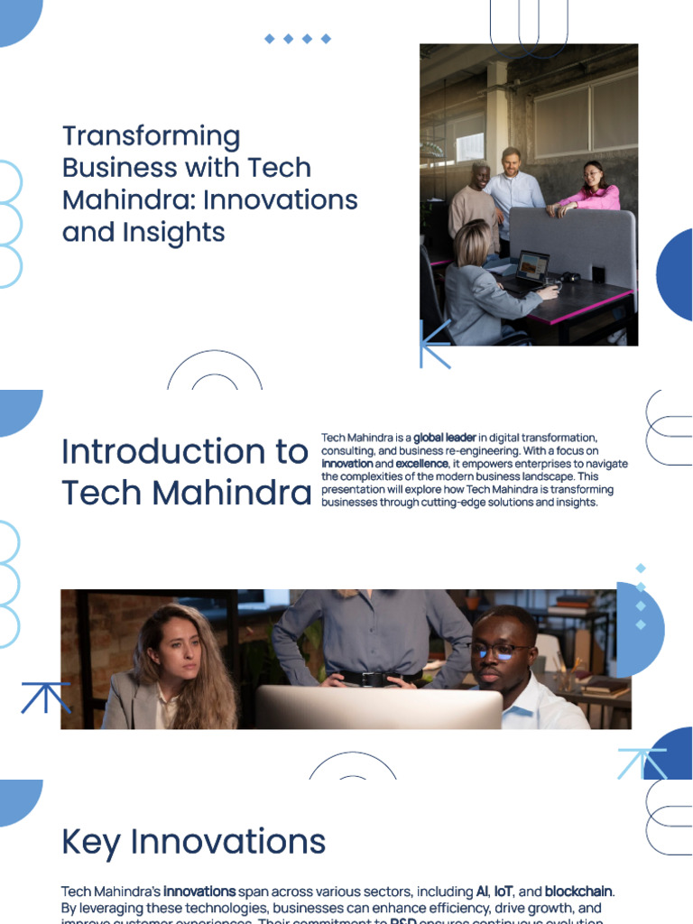 Tech Mahindra Presentation | PDF