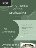 Orchestra Instrument Families Explained | PDF | String Instruments ...