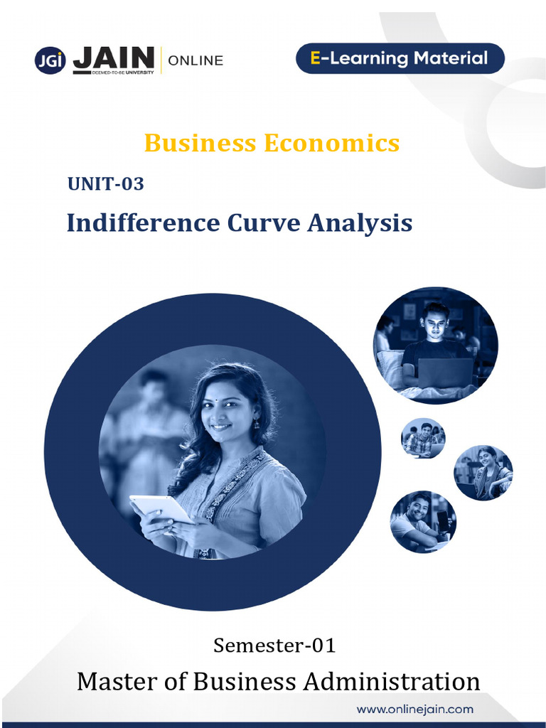 BUSINESS ECONOMICS - Unit 3 | PDF | Utility | Economics