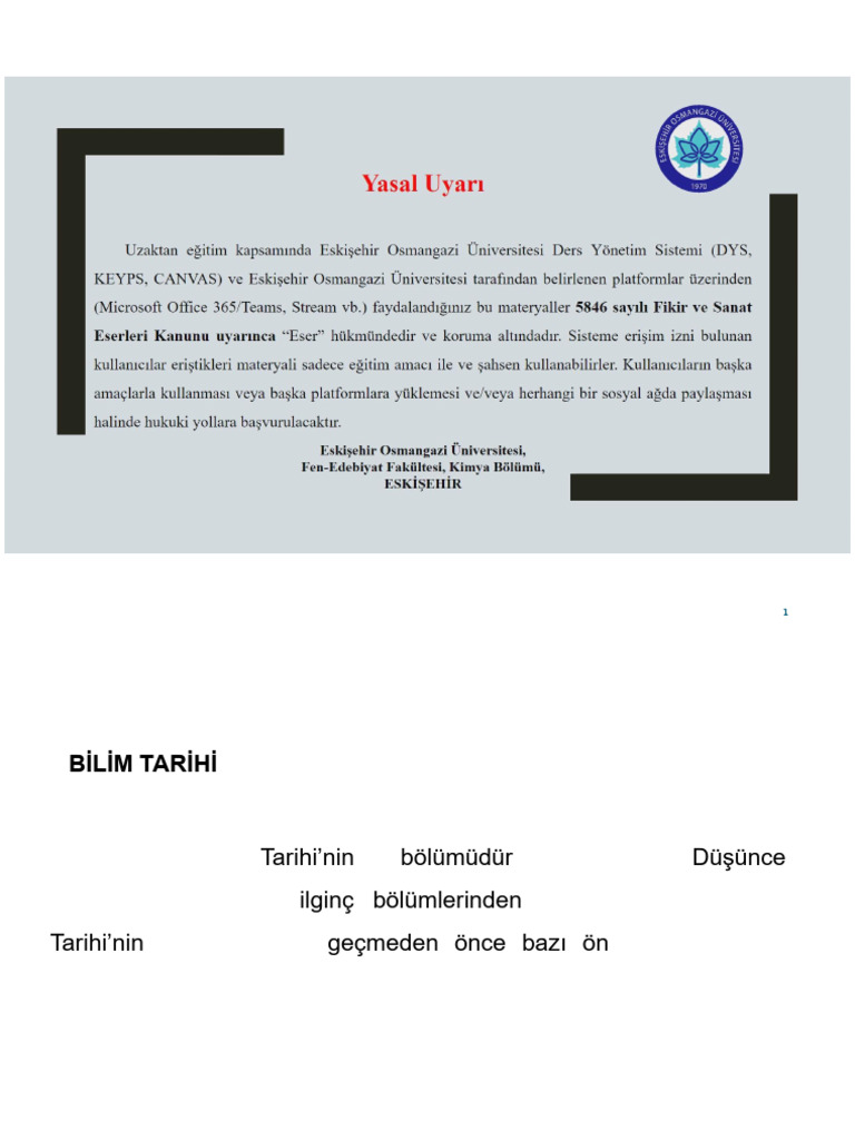 Hafta Ders Notları | PDF