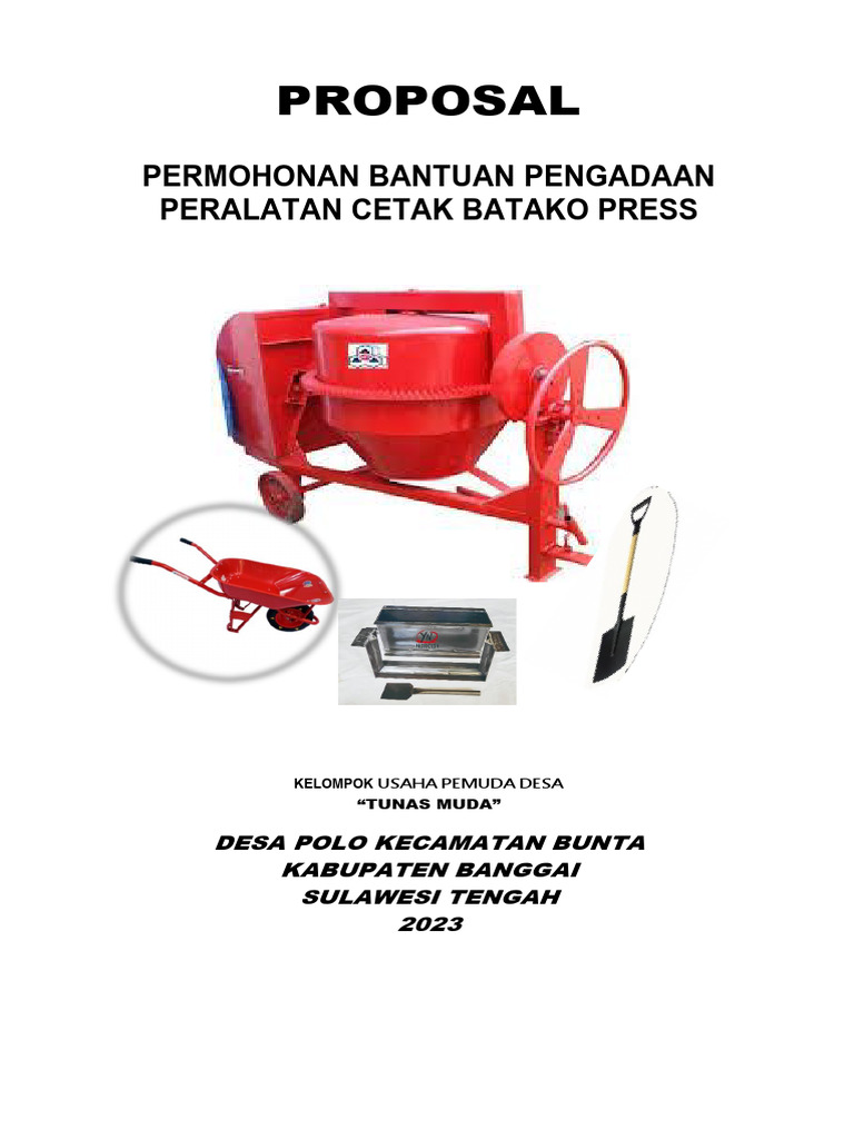 Proposal Batako | PDF