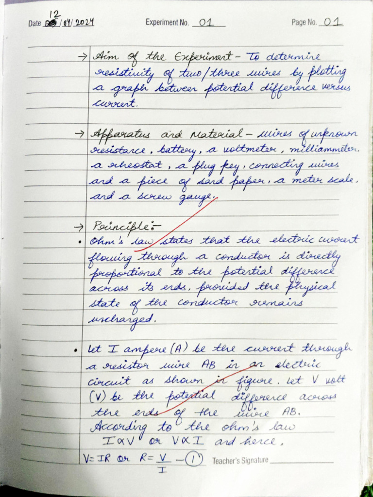 Physics Lab Manual | PDF