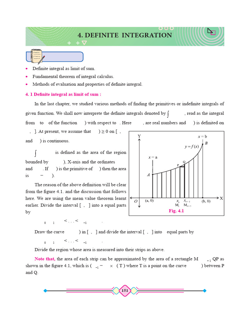 Definite Integration | PDF | Integral | Mathematical Logic