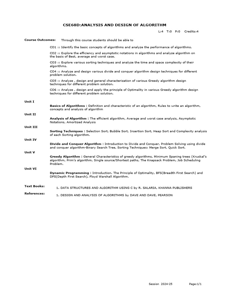 FRM Course Syllabus IPDownload | PDF | Algorithms | Computational Science