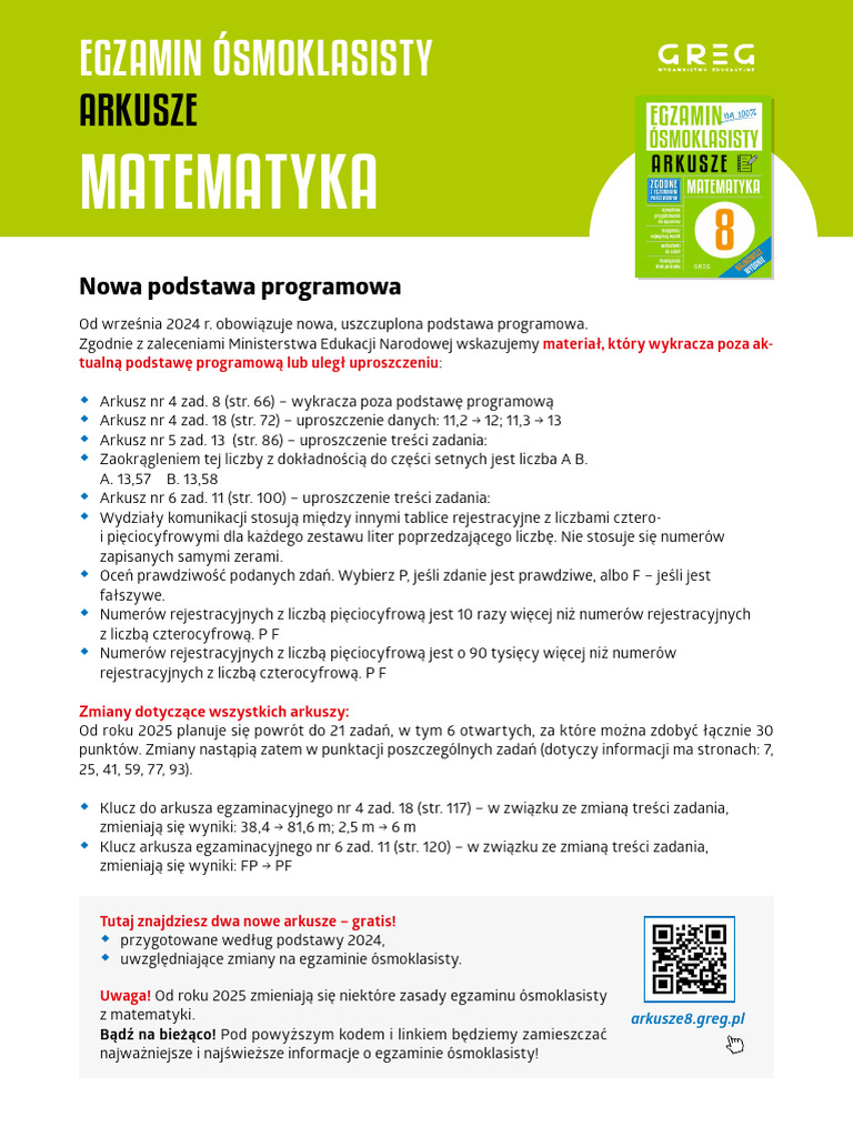 Nowa Podstawa Programowa Informacje | PDF