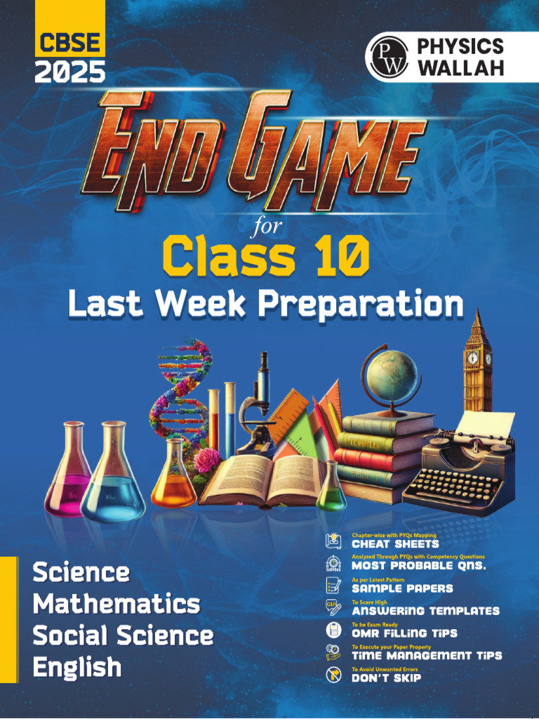 End Game For CBSE Class 10 Board | PDF | Redox | Chemical Reactions