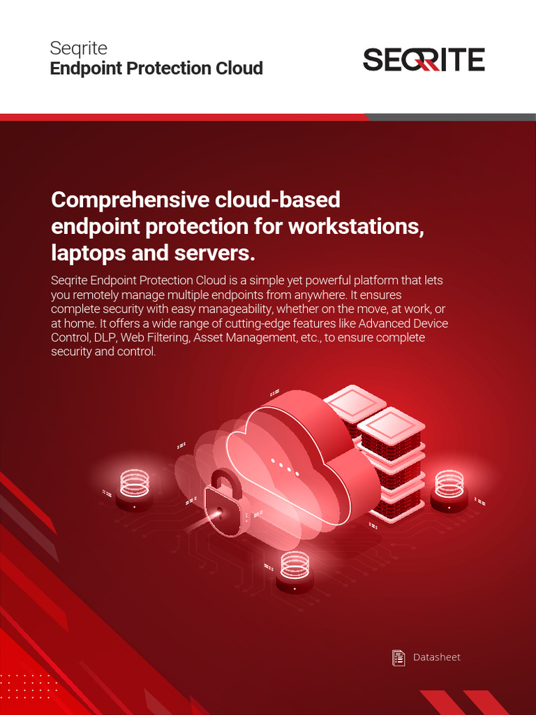 Seqrite Endpoint Protection Cloud Overview | PDF | Malware | Cloud ...