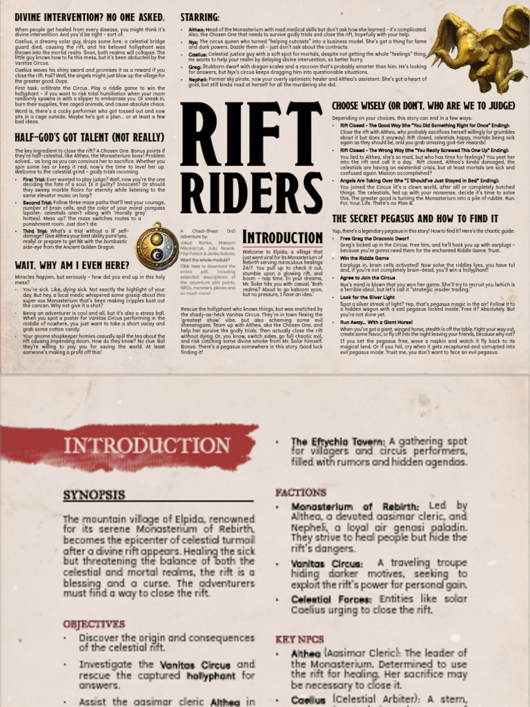 Rift Riders Adventure Pass Week 1 | PDF