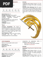 Sphinx of Wonder DND 2024 Monsters | PDF