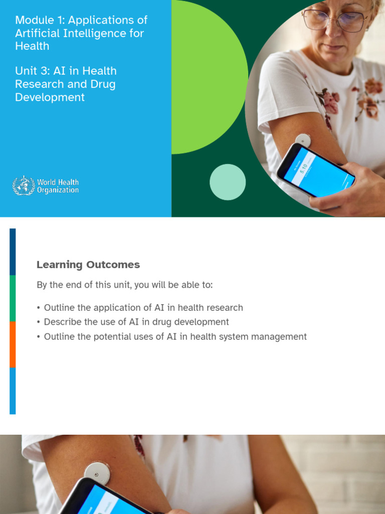 WHO EthicsAI Module1 Unit3 en v1.0 | PDF | Artificial Intelligence | Intelligence (AI) & Semantics