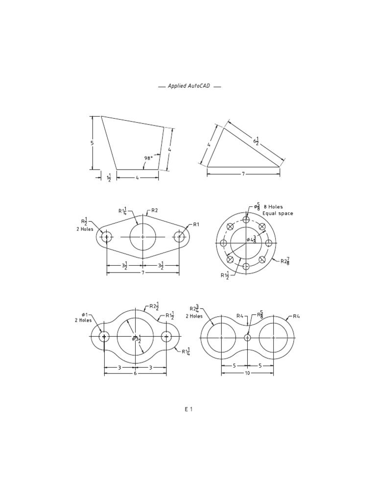 Autocad2010 Robert Tin Aye 2D Drawing | PDF