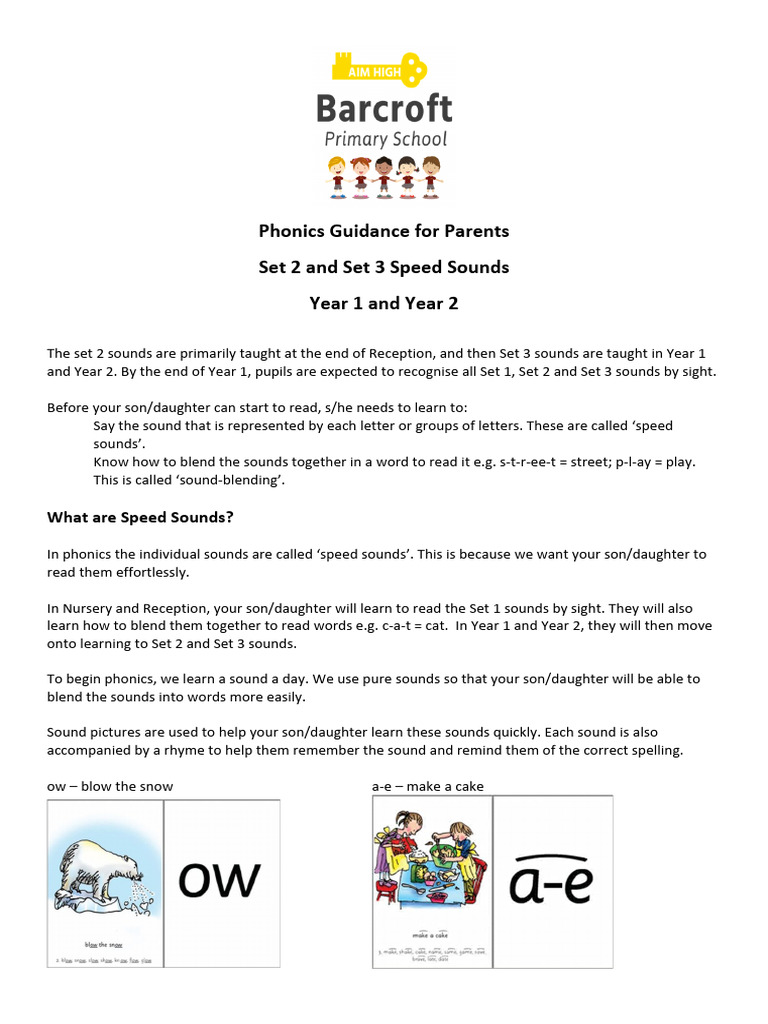 RWI Set 2 and 3 Sounds Overview | PDF | Phonics | Orthography