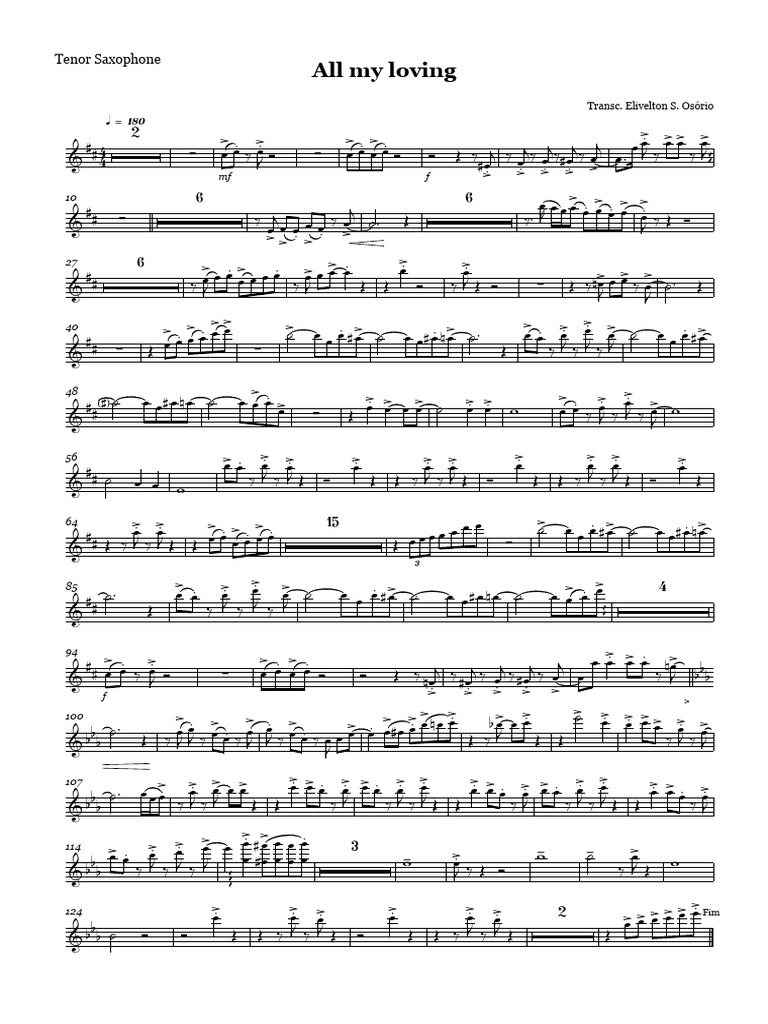 All My Loving | PDF