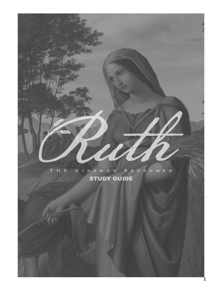 Ruth_StudyGuide_Heritage | PDF | Ruth (Biblical Figure) | Book Of Ruth