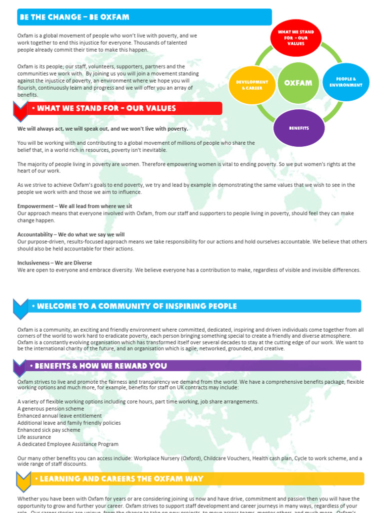 Oxfam's Promise | PDF | Poverty | Poverty & Homelessness